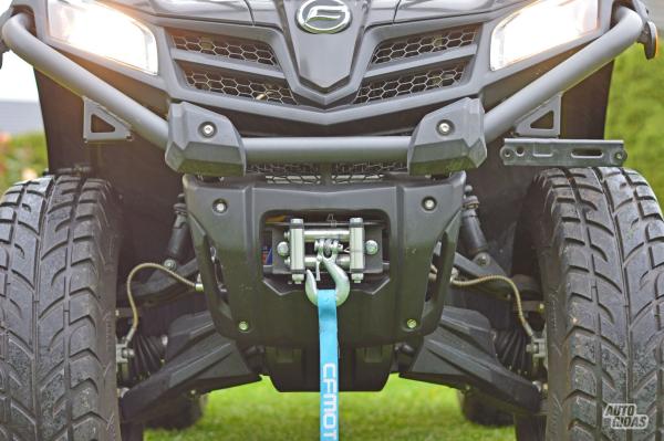Pelēks CFMOTO CFORCE 450S 2017 Trakai, ar dzinēja tilpumu 0.40 L un nobraukumu 7 tūkst. km par 3750 €, foto 6 vietnē AUTOMOTO.COM.LV