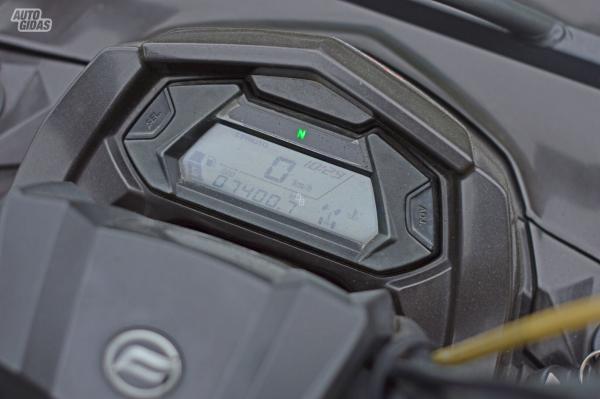 Pelēks CFMOTO CFORCE 450S 2017 Trakai, ar dzinēja tilpumu 0.40 L un nobraukumu 7 tūkst. km par 3750 €, foto 7 vietnē AUTOMOTO.COM.LV