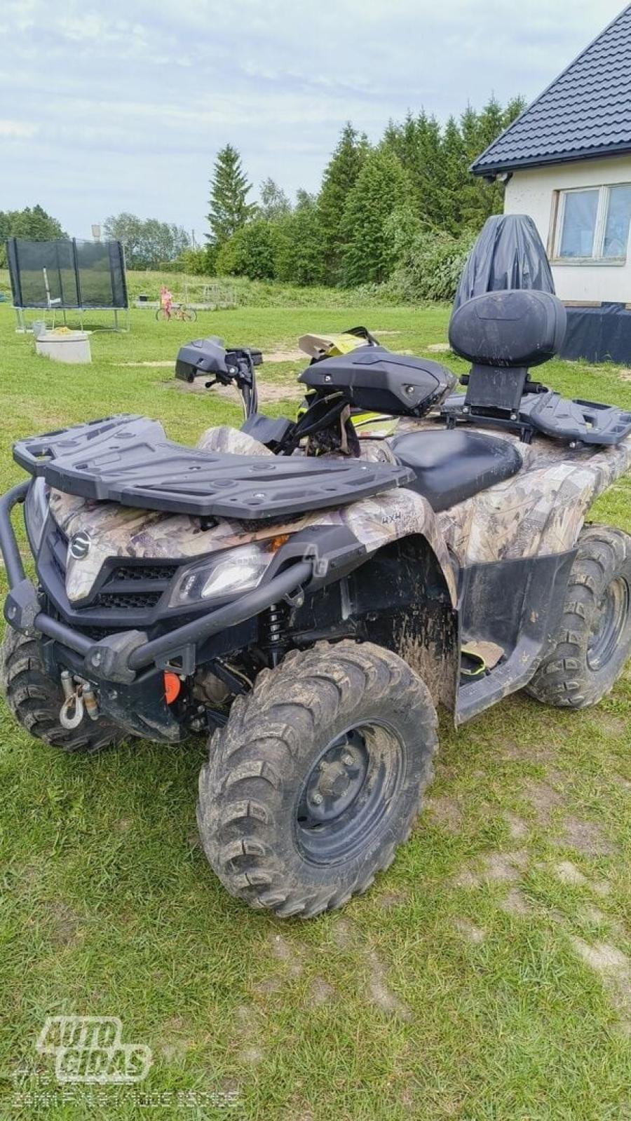 CFMOTO CFORCE 450S 2021 Ukmergė, ar dzinēja tilpumu 0.40 L un nobraukumu 0 tūkst. km par 2500 €, foto 3 vietnē AUTOMOTO.COM.LV