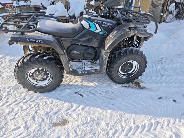 CFMOTO CFORCE 450S 2022 в Юрбаркас, объемом двигателя 0.45 л и пробегом 9 тыс. км за 2999 €, фото 6 на AUTOMOTO.COM.LV