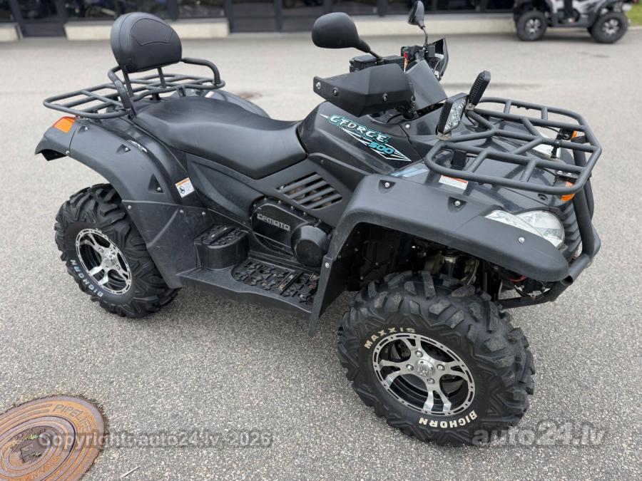 Melns CFMOTO CFORCE 500 2014 Tallina, ar dzinēja tilpumu 0.49 L un nobraukumu 4 tūkst. km par 3990 €, foto 3 vietnē AUTOMOTO.COM.LV