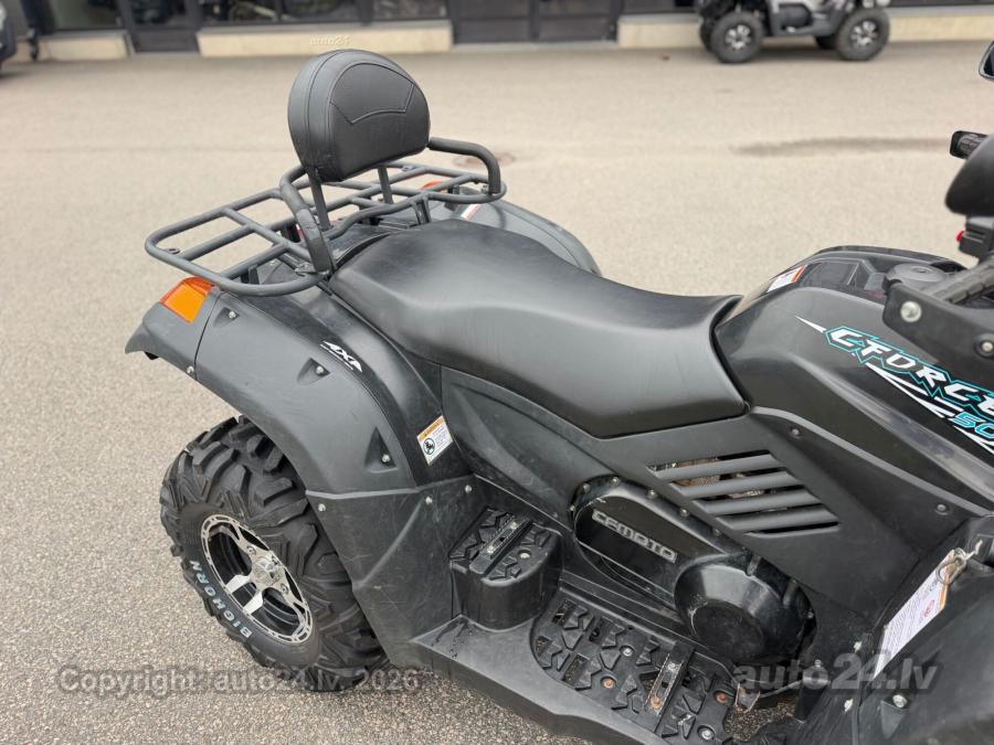 Melns CFMOTO CFORCE 500 2014 Tallina, ar dzinēja tilpumu 0.49 L un nobraukumu 4 tūkst. km par 3990 €, foto 6 vietnē AUTOMOTO.COM.LV