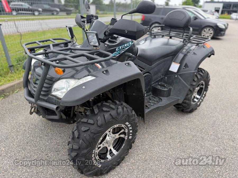 Melns CFMOTO CFORCE 500 2014 Tallina, ar dzinēja tilpumu 0.49 L un nobraukumu 4 tūkst. km par 3990 €, foto 9 vietnē AUTOMOTO.COM.LV