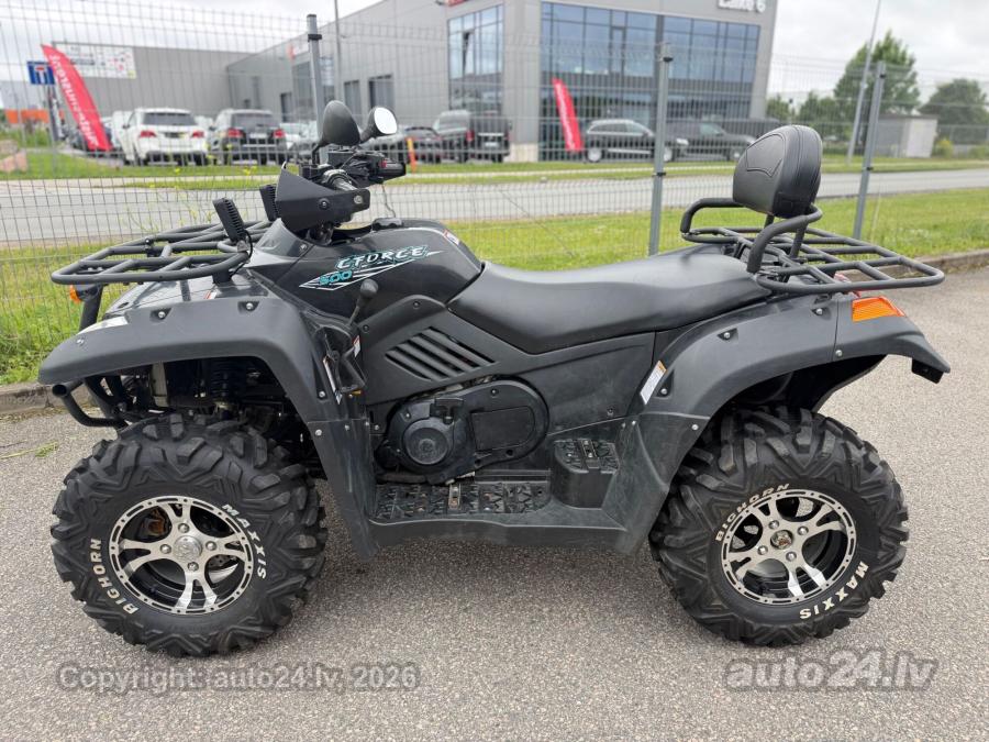 Melns CFMOTO CFORCE 500 2014 Tallina, ar dzinēja tilpumu 0.49 L un nobraukumu 4 tūkst. km par 3990 €, foto 10 vietnē AUTOMOTO.COM.LV