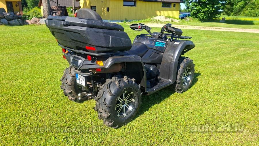 Black CFMOTO CFORCE 520 2020 in Rakvere, with an engine capacity of 0.50 L and mileage of 4 thousand km for 4300 €, photo 3 on AUTOMOTO.COM.LV