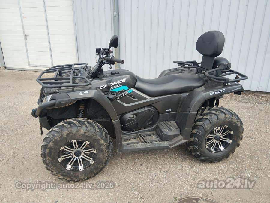 Black CFMOTO CFORCE 520 2021 in Tallinn, with an engine capacity of 0.50 L and mileage of 2 thousand km for 4900 €, photo 1 on AUTOMOTO.COM.LV