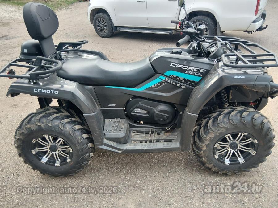 Black CFMOTO CFORCE 520 2021 in Tallinn, with an engine capacity of 0.50 L and mileage of 2 thousand km for 4900 €, photo 3 on AUTOMOTO.COM.LV