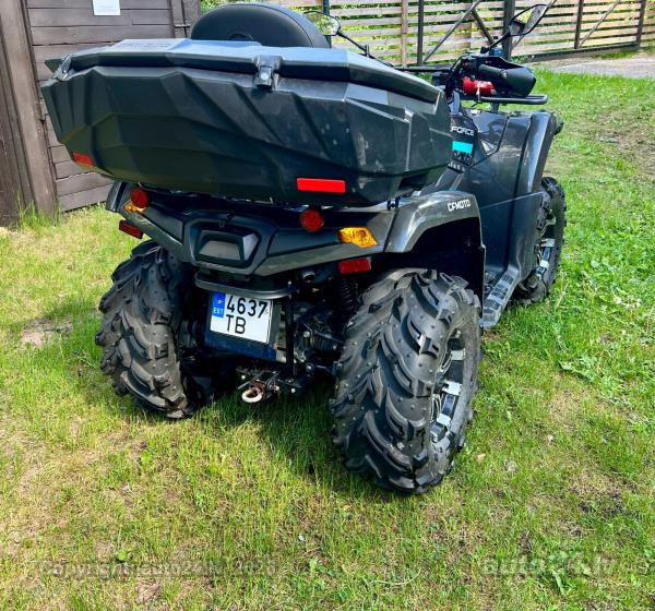 Черный CFMOTO CFORCE 520 2021 в Кейла, объемом двигателя 0.50 л и пробегом 600 тыс. км за 5400 €, фото 4 на AUTOMOTO.COM.LV