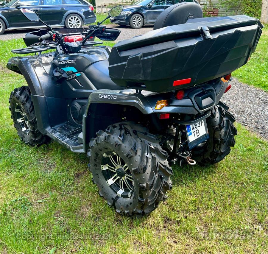 Black CFMOTO CFORCE 520 2021 in Keila, with an engine capacity of 0.50 L and mileage of 600 thousand km for 5400 €, photo 6 on AUTOMOTO.COM.LV