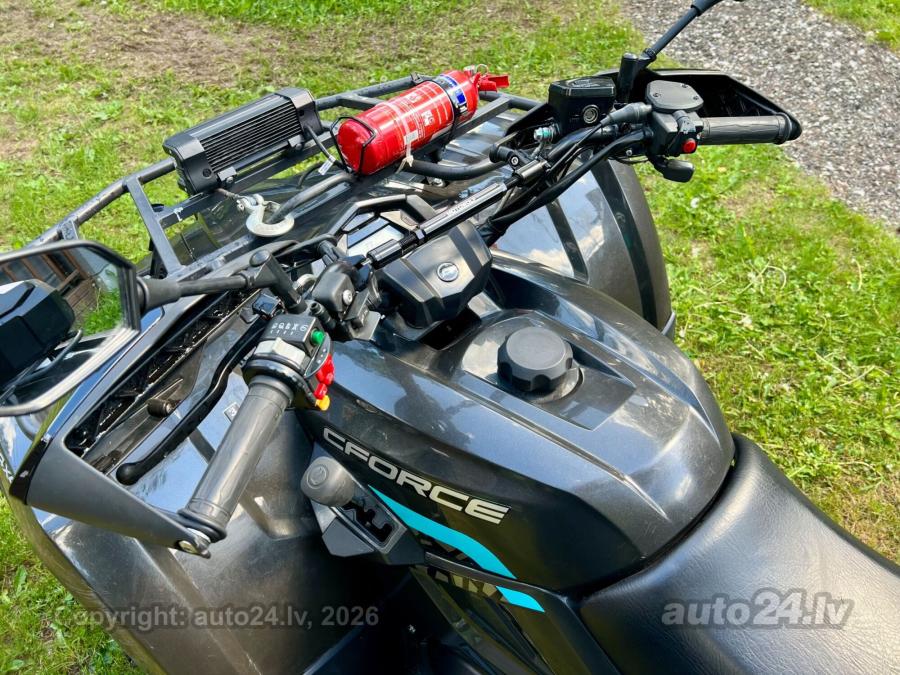 Black CFMOTO CFORCE 520 2021 in Keila, with an engine capacity of 0.50 L and mileage of 600 thousand km for 5400 €, photo 13 on AUTOMOTO.COM.LV