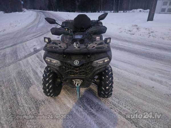 Black CFMOTO CFORCE 520 2025 in Voru, with an engine capacity of 0.50 L and mileage of 3 thousand km for 5500 €, photo 1 on AUTOMOTO.COM.LV