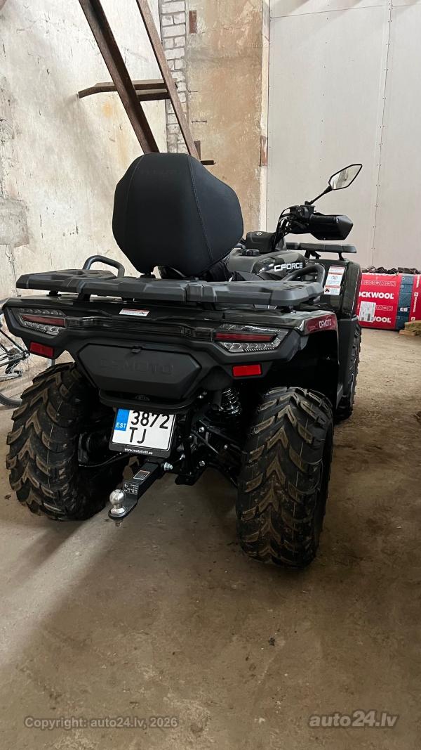 Melns CFMOTO CFORCE 520 2026 Rakvere, ar dzinēja tilpumu 0.50 L un nobraukumu 0 tūkst. km par 5500 €, foto 2 vietnē AUTOMOTO.COM.LV