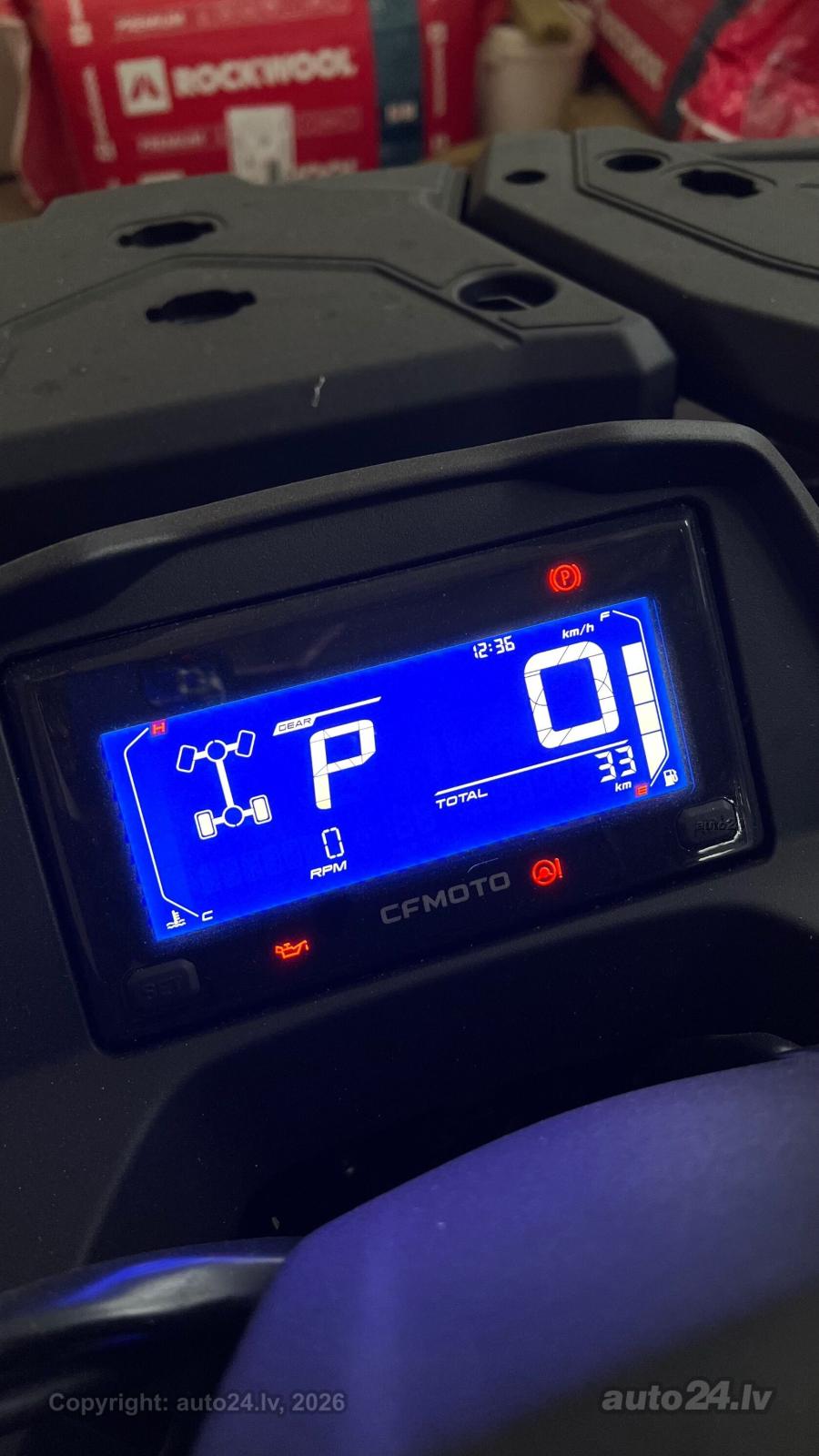 Melns CFMOTO CFORCE 520 2026 Rakvere, ar dzinēja tilpumu 0.50 L un nobraukumu 0 tūkst. km par 5500 €, foto 5 vietnē AUTOMOTO.COM.LV