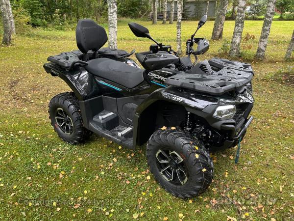 Black CFMOTO CFORCE 520 2026 in Mustvee, with an engine capacity of 0.50 L and mileage of 0 thousand km for 5800 €, photo 4 on AUTOMOTO.COM.LV