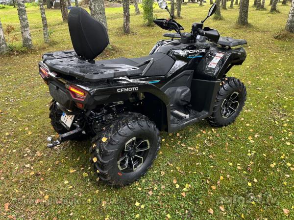 Black CFMOTO CFORCE 520 2026 in Mustvee, with an engine capacity of 0.50 L and mileage of 0 thousand km for 5800 €, photo 5 on AUTOMOTO.COM.LV