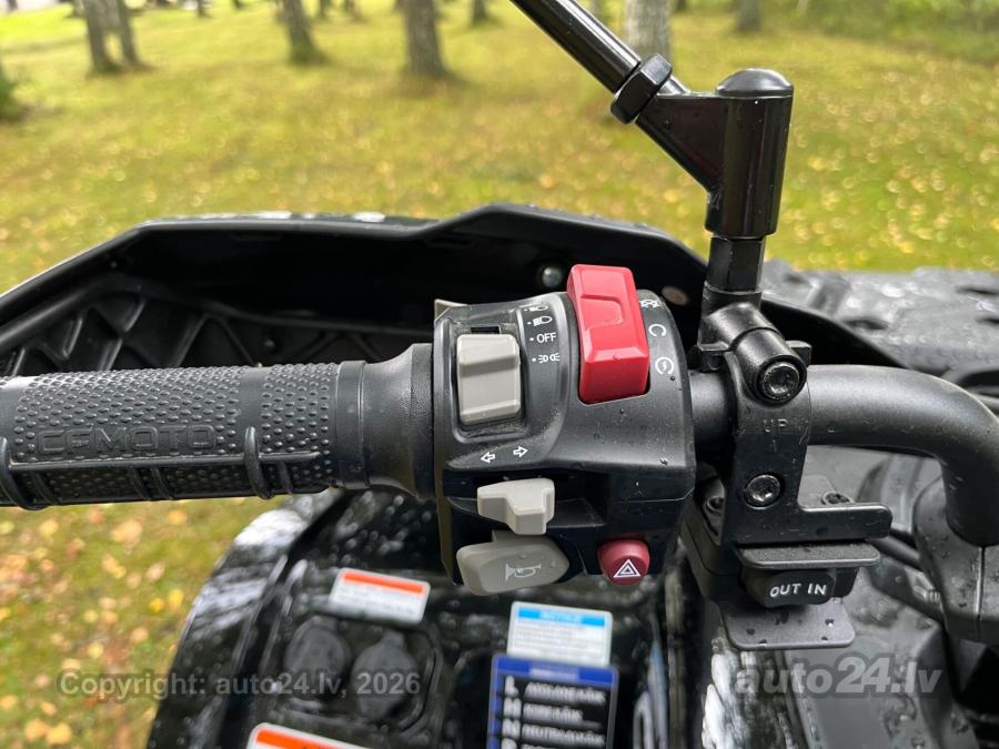 Black CFMOTO CFORCE 520 2026 in Mustvee, with an engine capacity of 0.50 L and mileage of 0 thousand km for 5800 €, photo 12 on AUTOMOTO.COM.LV