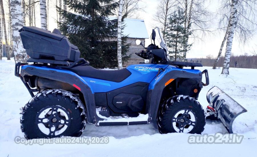 Zils CFMOTO CFORCE 520 2023 Tallina, ar dzinēja tilpumu 0.50 L un nobraukumu 1 tūkst. km par 7390 €, foto 3 vietnē AUTOMOTO.COM.LV