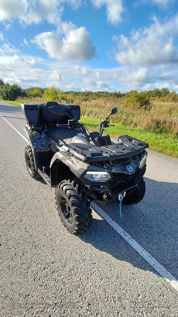 Zaļš CFMOTO CFORCE 520 2023 Tallina, ar dzinēja tilpumu 0.50 L un nobraukumu 2 tūkst. km par 5990 €, foto 10 vietnē AUTOMOTO.COM.LV