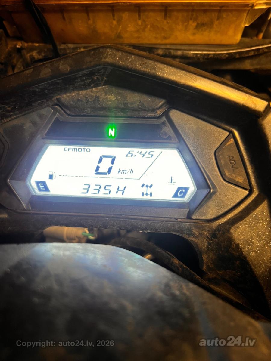 CFMOTO CFORCE 520 2021 in Polva, with an engine capacity of 0.50 L and mileage of 4 thousand km for 4300 €, photo 8 on AUTOMOTO.COM.LV