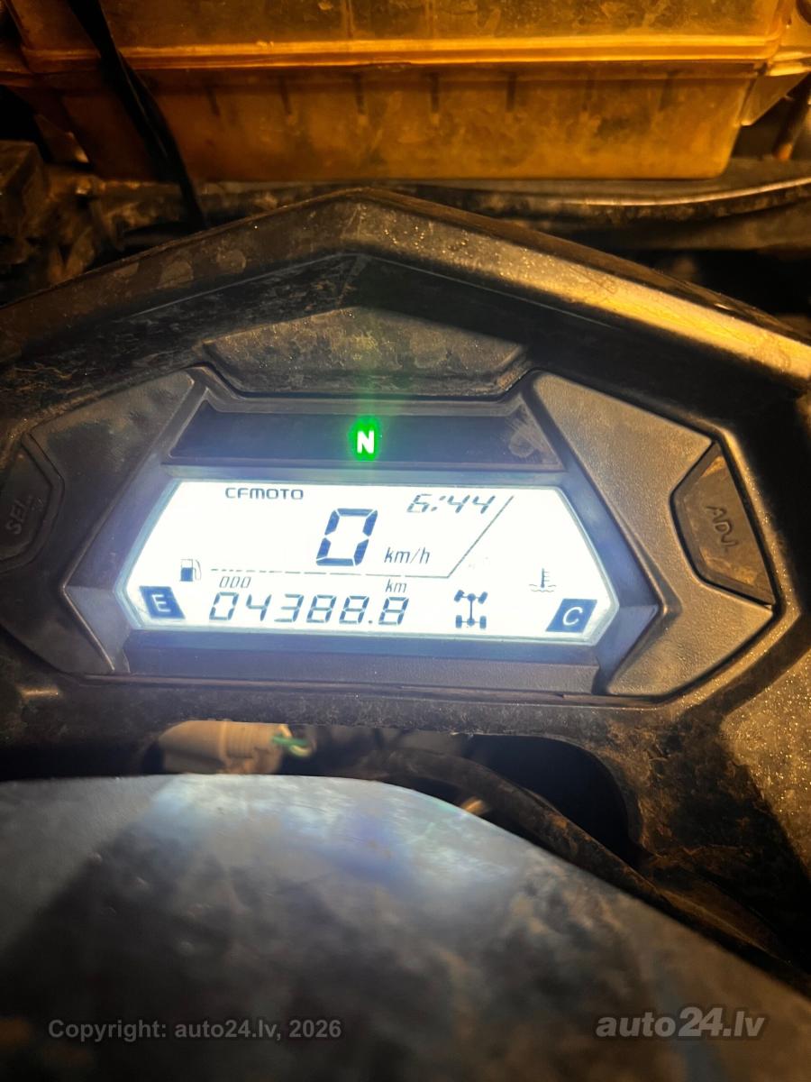 CFMOTO CFORCE 520 2021 in Polva, with an engine capacity of 0.50 L and mileage of 4 thousand km for 4300 €, photo 9 on AUTOMOTO.COM.LV