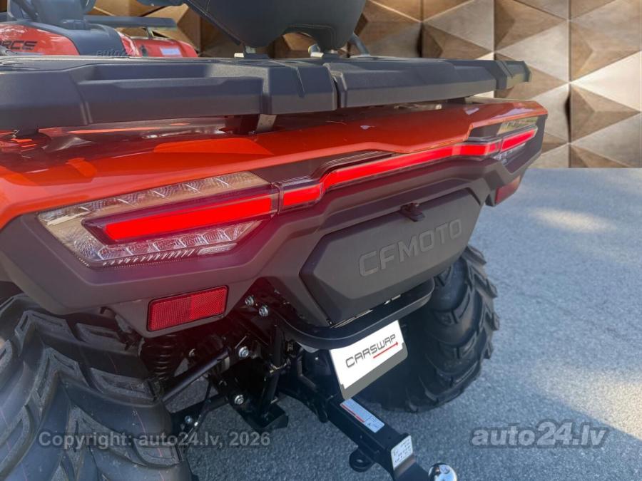 Orange CFMOTO CFORCE 520 2024 in Tallinn, with an engine capacity of 0.50 L and mileage of 255 thousand km for 6390 €, photo 8 on AUTOMOTO.COM.LV