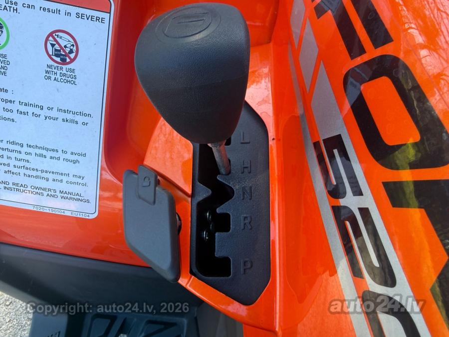Orange CFMOTO CFORCE 520 2024 in Tallinn, with an engine capacity of 0.50 L and mileage of 255 thousand km for 6390 €, photo 12 on AUTOMOTO.COM.LV