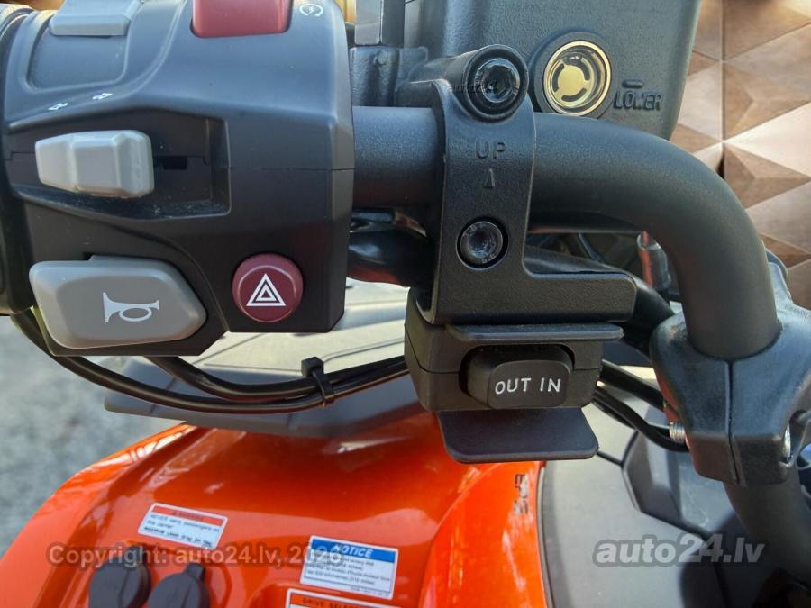 Orange CFMOTO CFORCE 520 2024 in Tallinn, with an engine capacity of 0.50 L and mileage of 255 thousand km for 6390 €, photo 17 on AUTOMOTO.COM.LV