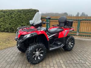 Sarkans CFMOTO CFORCE 520 2016 Tallina, ar dzinēja tilpumu 0.52 L un nobraukumu 3 tūkst. km par 4700 €, foto  vietnē AUTOMOTO.COM.LV