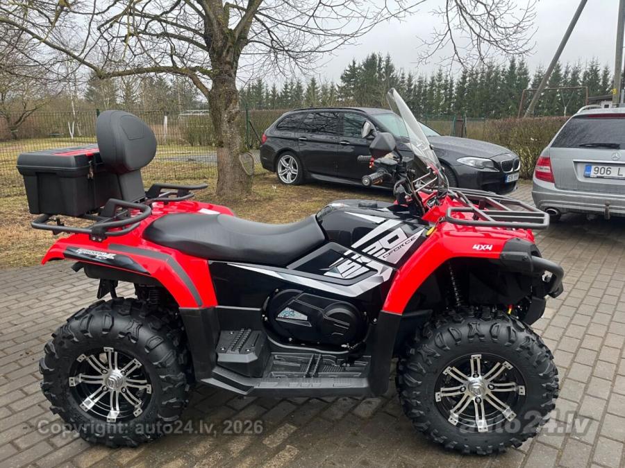 Sarkans CFMOTO CFORCE 520 2016 Tallina, ar dzinēja tilpumu 0.52 L un nobraukumu 3 tūkst. km par 4700 €, foto 5 vietnē AUTOMOTO.COM.LV