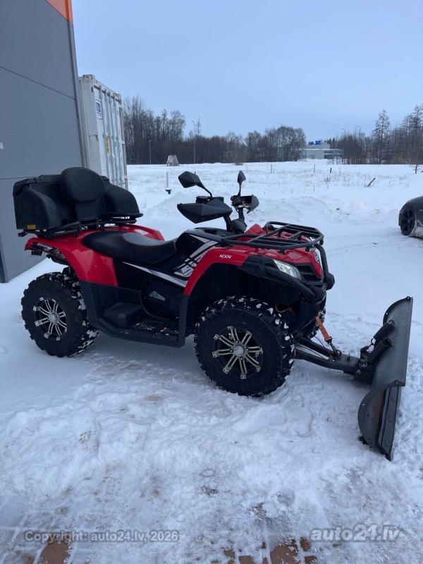 Red CFMOTO CFORCE 520 2017 in Parnu, with an engine capacity of 0.50 L and mileage of 10 thousand km for 3800 €, photo 2 on AUTOMOTO.COM.LV