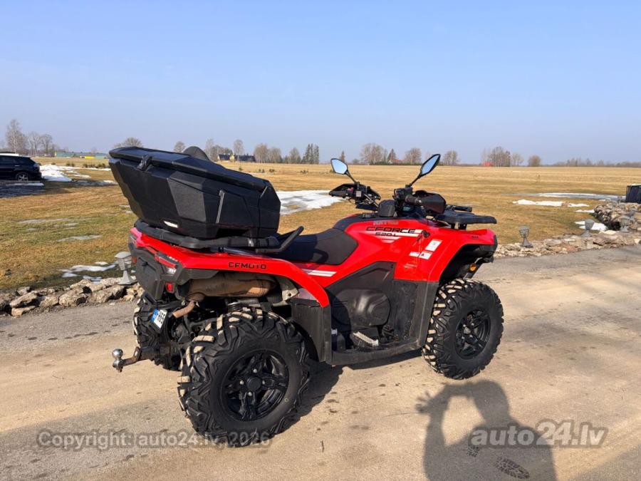 Красный CFMOTO CFORCE 520 2022 в Рапла, объемом двигателя 0.52 л и пробегом 0 тыс. км за 3999 €, фото 4 на AUTOMOTO.COM.LV