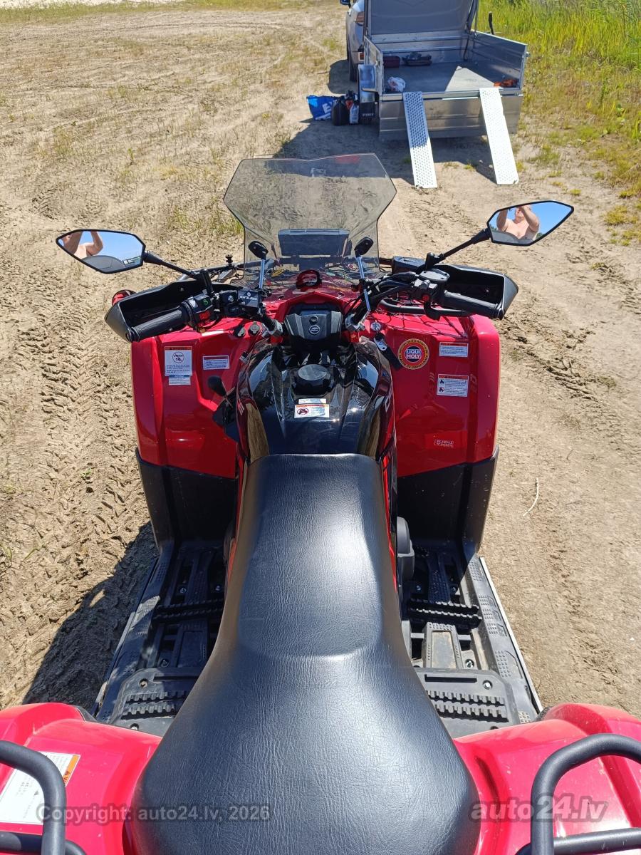 Red CFMOTO CFORCE 520 2022 in Tallinn, with an engine capacity of 0.52 L and mileage of 2 thousand km for 6000 €, photo 1 on AUTOMOTO.COM.LV