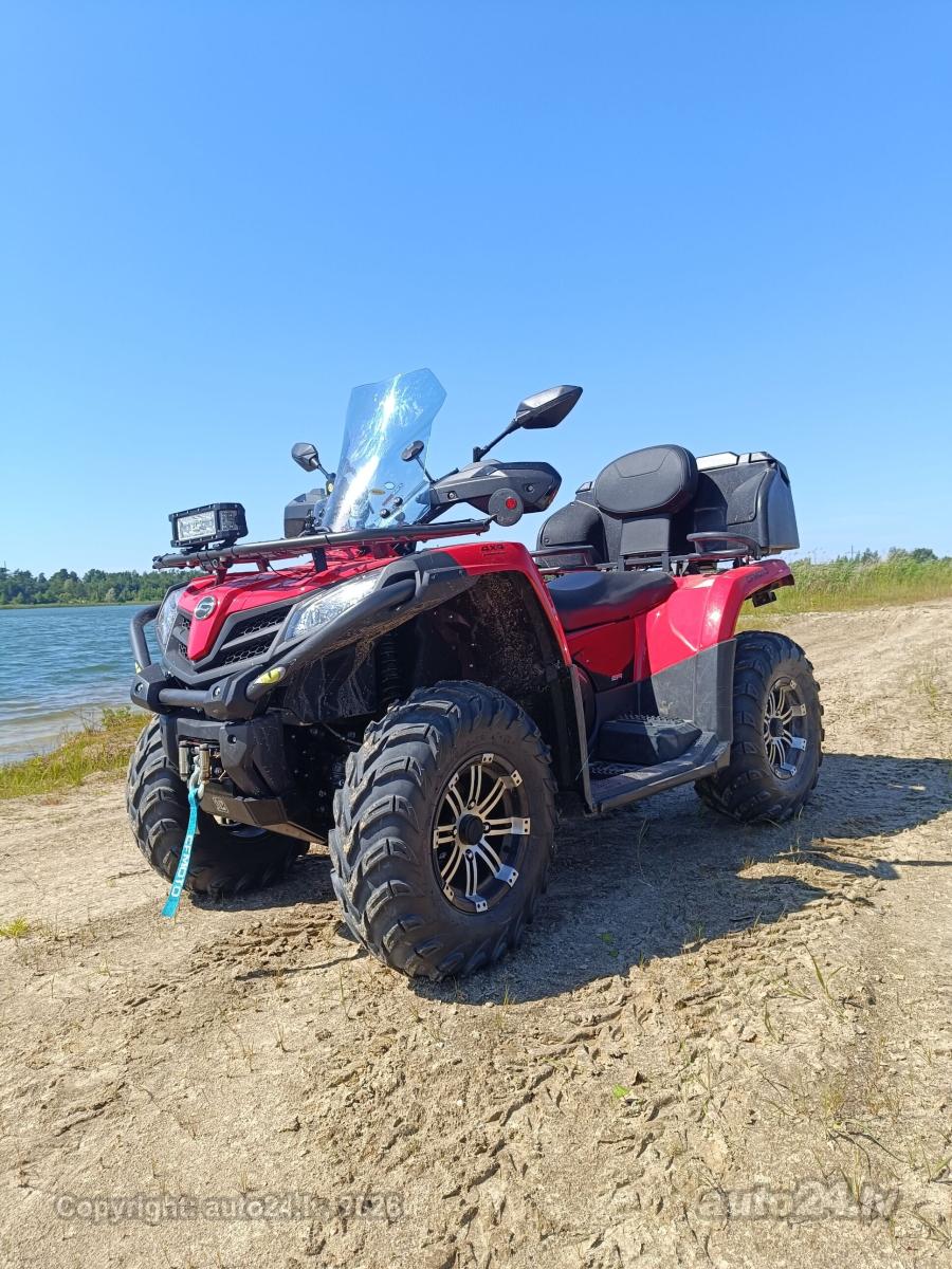 Red CFMOTO CFORCE 520 2022 in Tallinn, with an engine capacity of 0.52 L and mileage of 2 thousand km for 6000 €, photo 4 on AUTOMOTO.COM.LV