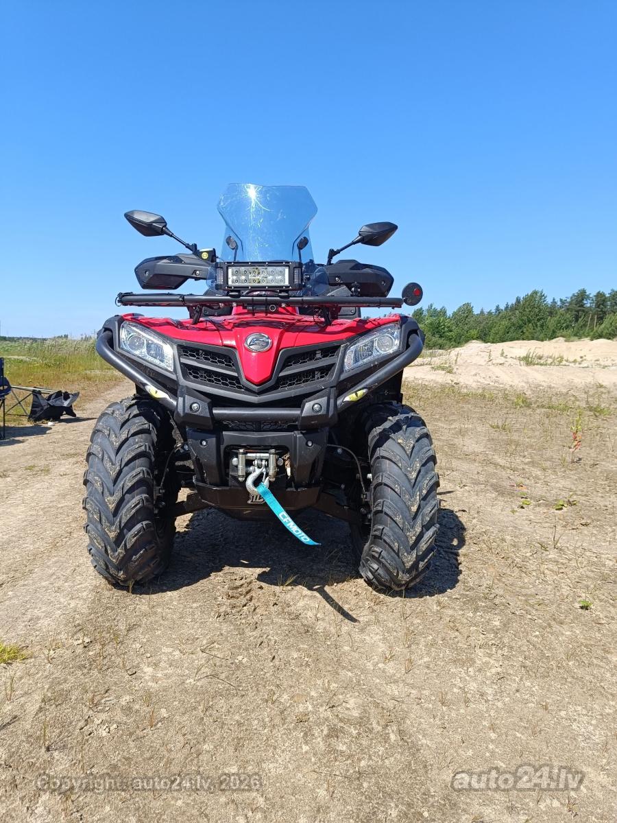 Red CFMOTO CFORCE 520 2022 in Tallinn, with an engine capacity of 0.52 L and mileage of 2 thousand km for 6000 €, photo 6 on AUTOMOTO.COM.LV