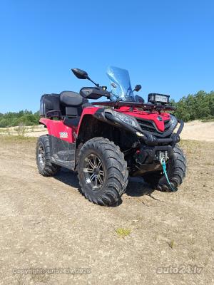 Red CFMOTO CFORCE 520 2022 in Tallinn, with an engine capacity of 0.52 L and mileage of 2 thousand km for 6000 €, photo 7 on AUTOMOTO.COM.LV