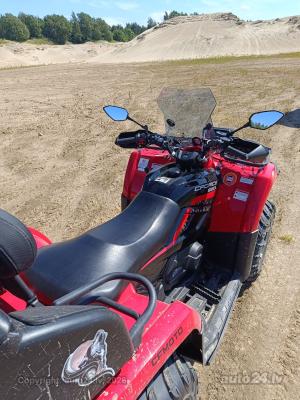 Red CFMOTO CFORCE 520 2022 in Tallinn, with an engine capacity of 0.52 L and mileage of 2 thousand km for 6000 €, photo 8 on AUTOMOTO.COM.LV