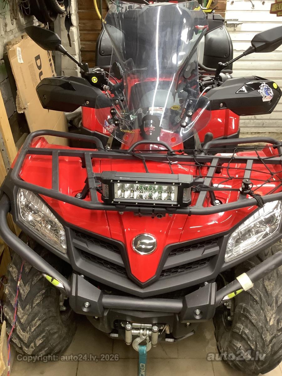 Red CFMOTO CFORCE 520 2022 in Tallinn, with an engine capacity of 0.52 L and mileage of 2 thousand km for 6000 €, photo 11 on AUTOMOTO.COM.LV