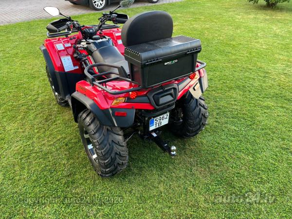 Красный CFMOTO CFORCE 520 2022 в Тарту, объемом двигателя 0.50 л и пробегом 2 тыс. км за 4990 €, фото 3 на AUTOMOTO.COM.LV
