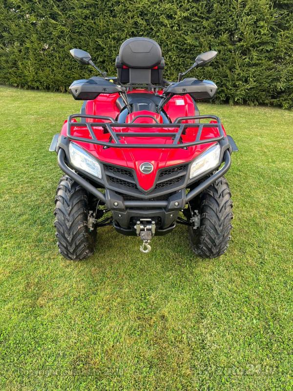 Red CFMOTO CFORCE 520 2022 in Tartu, with an engine capacity of 0.50 L and mileage of 2 thousand km for 4990 €, photo 2 on AUTOMOTO.COM.LV