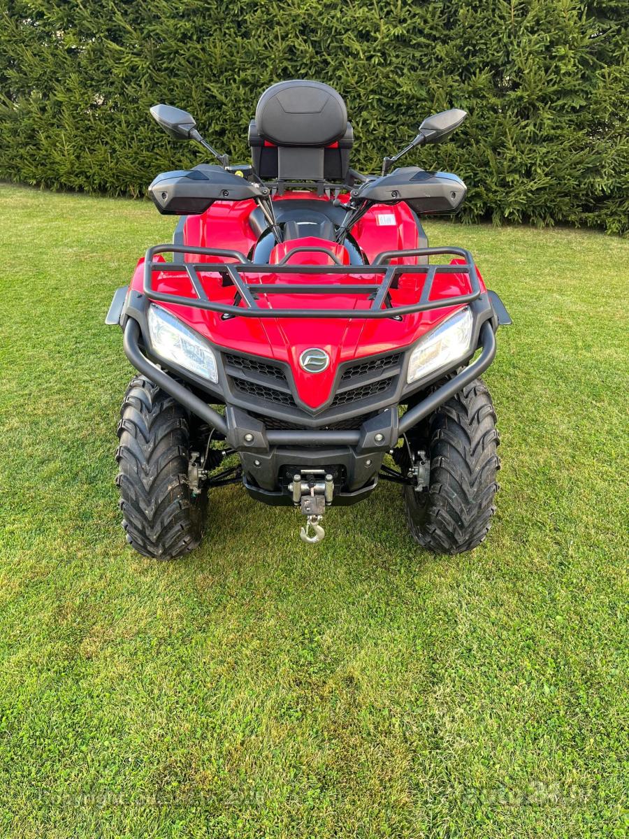 Red CFMOTO CFORCE 520 2022 in Tartu, with an engine capacity of 0.50 L and mileage of 2 thousand km for 4990 €, photo 3 on AUTOMOTO.COM.LV