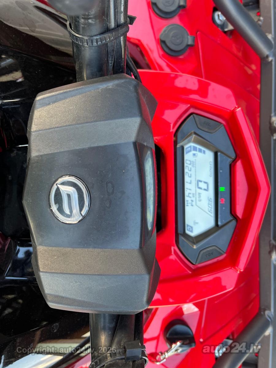 Red CFMOTO CFORCE 520 2022 in Tartu, with an engine capacity of 0.50 L and mileage of 2 thousand km for 4990 €, photo 7 on AUTOMOTO.COM.LV
