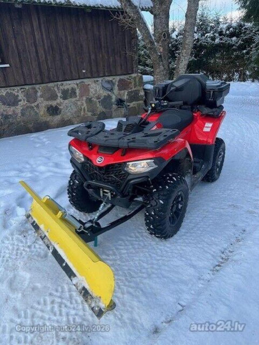 Sarkans CFMOTO CFORCE 520 2023 Tallina, ar dzinēja tilpumu 0.00 L un nobraukumu 128 tūkst. km par 6700 €, foto 1 vietnē AUTOMOTO.COM.LV