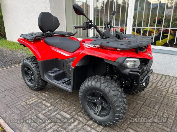 Red CFMOTO CFORCE 520 2023 in Tallinn, with an engine capacity of 0.52 L and mileage of 1 thousand km for 4990 €, photo 2 on AUTOMOTO.COM.LV