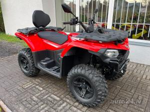 Red CFMOTO CFORCE 520 2023 in Tallinn, with an engine capacity of 0.52 L and mileage of 1 thousand km for 4990 €, photo 3 on AUTOMOTO.COM.LV