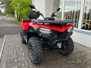 Red CFMOTO CFORCE 520 2023 in Tallinn, with an engine capacity of 0.52 L and mileage of 1 thousand km for 4990 €, photo 4 on AUTOMOTO.COM.LV