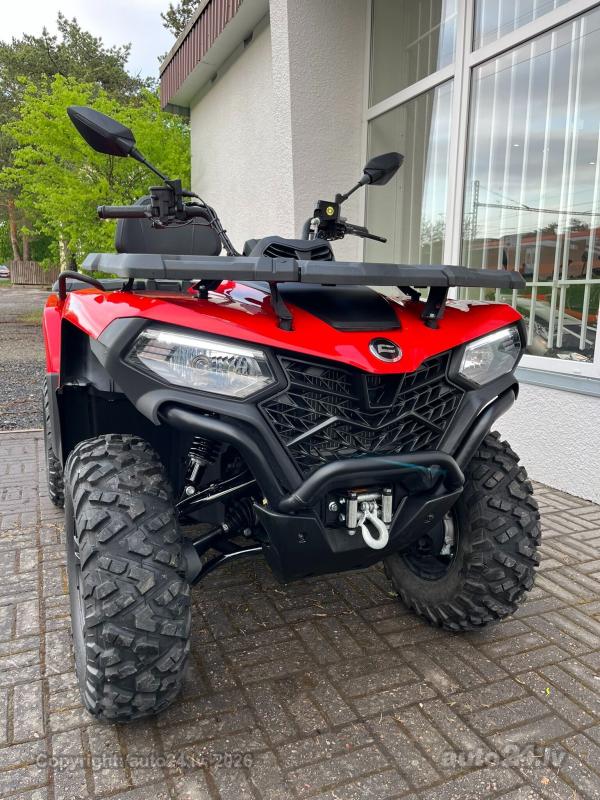 Red CFMOTO CFORCE 520 2023 in Tallinn, with an engine capacity of 0.52 L and mileage of 1 thousand km for 4990 €, photo 6 on AUTOMOTO.COM.LV