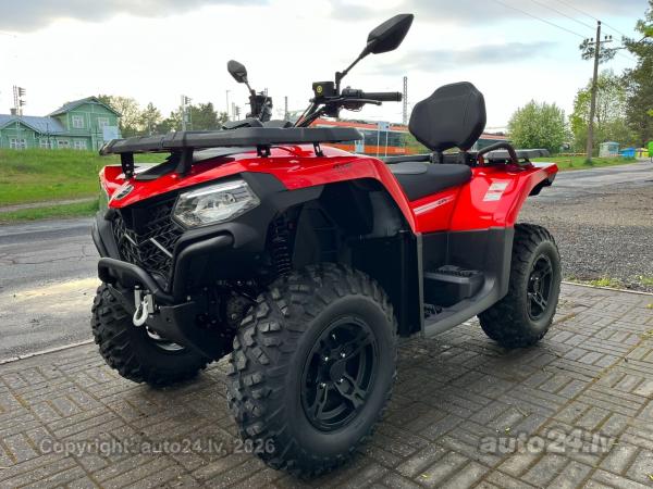 Red CFMOTO CFORCE 520 2023 in Tallinn, with an engine capacity of 0.52 L and mileage of 1 thousand km for 4990 €, photo 7 on AUTOMOTO.COM.LV