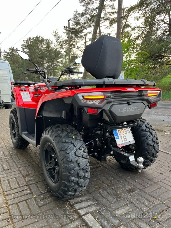 Red CFMOTO CFORCE 520 2023 in Tallinn, with an engine capacity of 0.52 L and mileage of 1 thousand km for 4990 €, photo 9 on AUTOMOTO.COM.LV