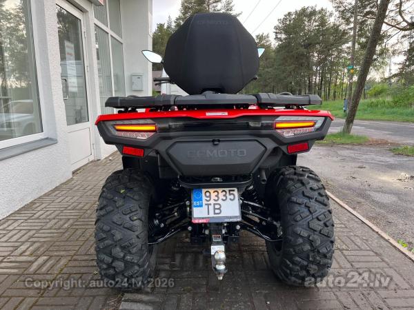 Red CFMOTO CFORCE 520 2023 in Tallinn, with an engine capacity of 0.52 L and mileage of 1 thousand km for 4990 €, photo 10 on AUTOMOTO.COM.LV