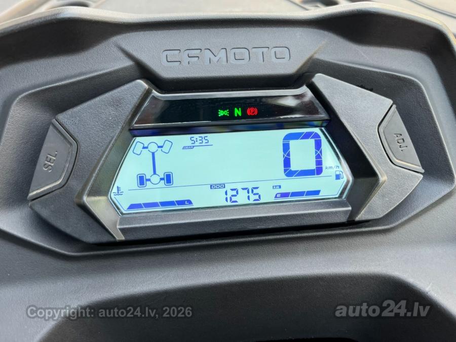 Red CFMOTO CFORCE 520 2023 in Tallinn, with an engine capacity of 0.52 L and mileage of 1 thousand km for 4990 €, photo 14 on AUTOMOTO.COM.LV
